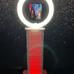 Roaming Photo Booth Shell. Ring Light Ipad Photo Booth Shell. - Etsy