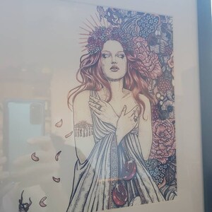 Loki Loke Hand Signed Print Norse Mythology - Etsy