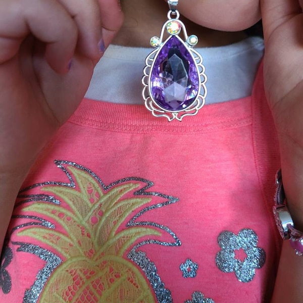 Sofia the First Amulet Necklace, Amulet of Avalor Reproduction ...
