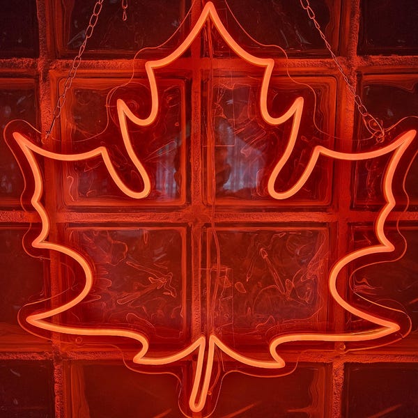 Maple Leaf Neon Sign, Green Leaf Neon Sign, Plant Neon Sign, Neon Maple ...
