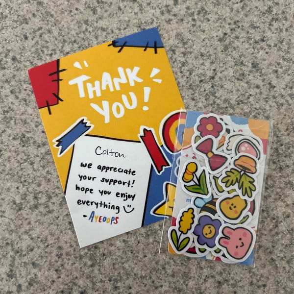 Mystery Grab Bag of 25 Small Diecut Stickers | Water Bottle Laptop ...