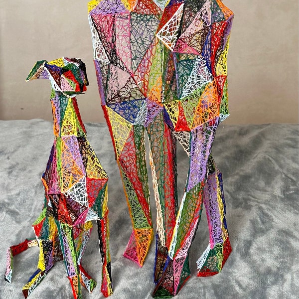 Paper Man, Papercraft, Digital Template, Origami, PDF Download DIY, Low ...