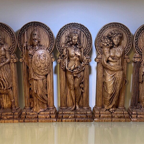 Apollo, Apollon Figurine Greek God Pagan God Olympian God Wiccan Wicca ...