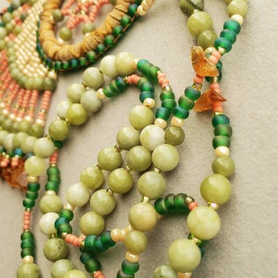 Genuine Natural Peridot Jade Gemstone Grade AAA Round 4mm 6mm 8mm 10mm ...