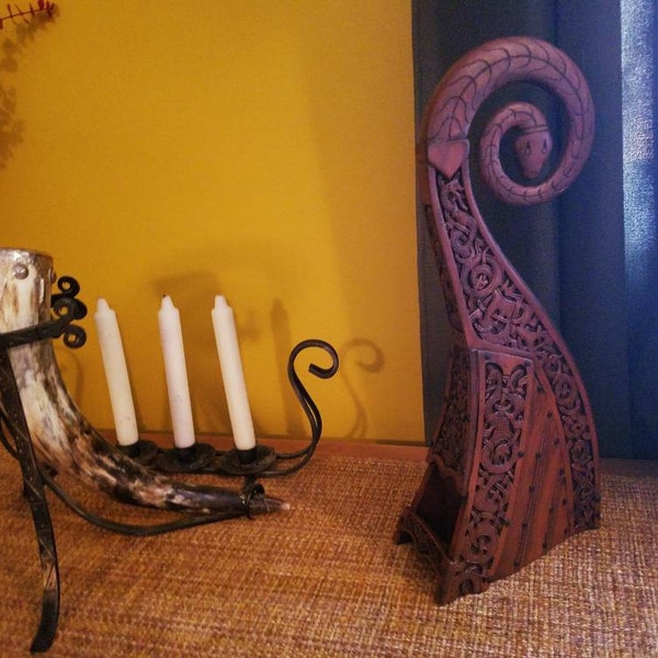 The Viking Prow: Coiled Serpent - Sculpture Celebrating the 950th ...