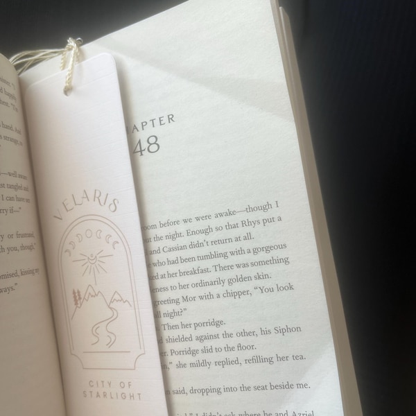 Velaris Bookmark | Night Court Bookmark | Fantasy Bookmark | Rhysand ...