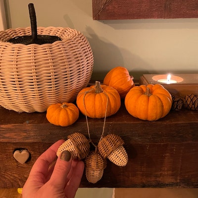 Rattan Apple House Fairy House Apple Wonderweaver Design Handmade - Etsy