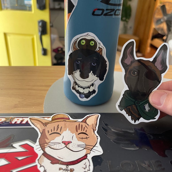 Zombie Dog Sticker: Durable + Weatherproof - Etsy