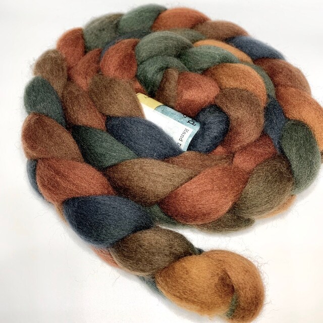 Exquisitely hand dyed fibers yarns and by GreenwoodFiberworks