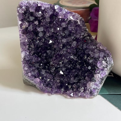 Stunning VERY LARGE Amethyst Cut Base Clusters, Crystal Quartz Geodes ...