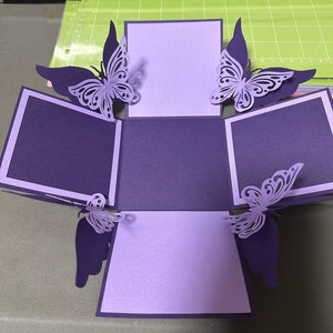 SVG Cut File Card/centre Step Card/step Card Template/svg Cards/folding ...