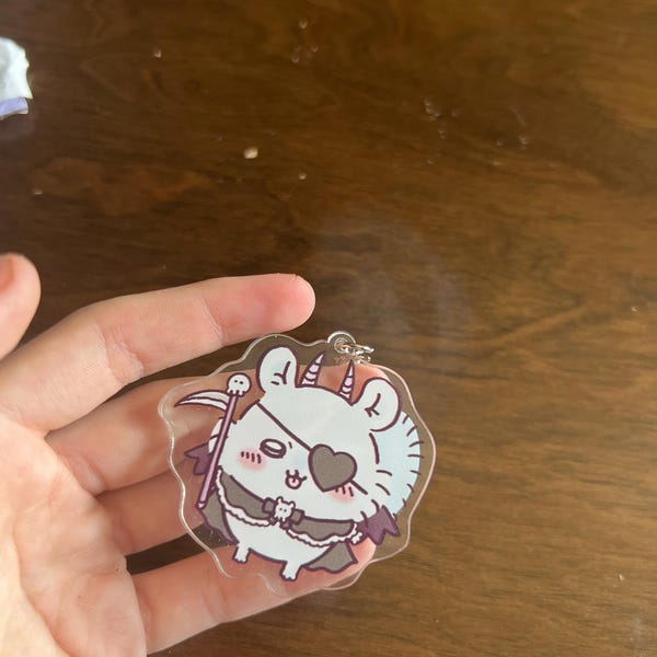 Chiikawa Acrylic Keychain, Chiikawa Double Side Keychain, Hachiware ...