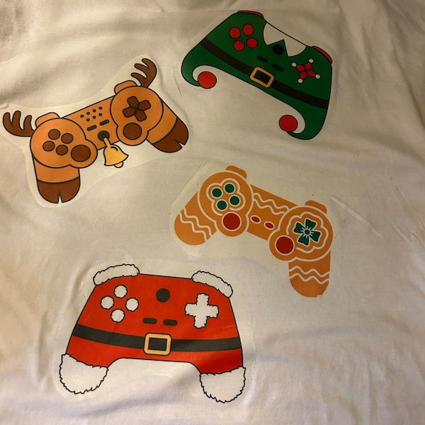 Christmas Game Controller SVG Bundle, Christmas Joysticks SVG, Funny ...