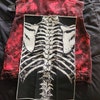Ribcage Back Patch, Ribcage, Skeleton Patch, Bones Patch, Cloth Patch ...