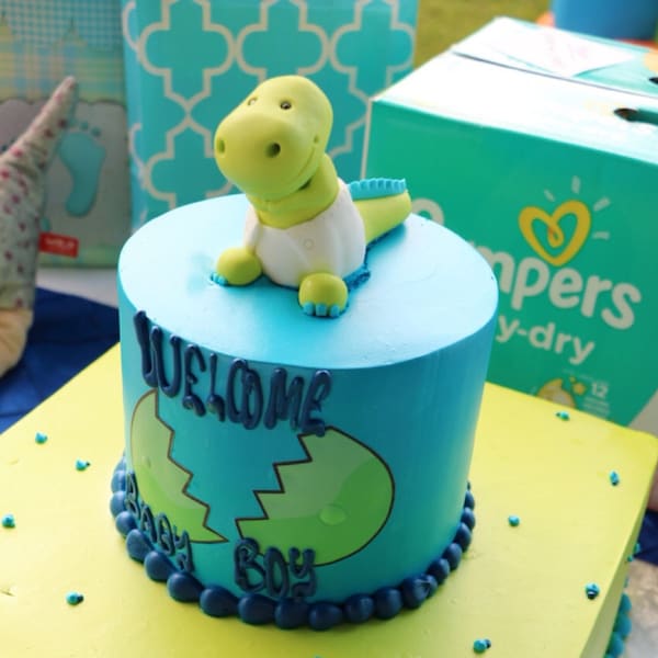 Fondant T-rex Dinosaur Cake Topper: Custom Colors, 1st Birthday - Etsy