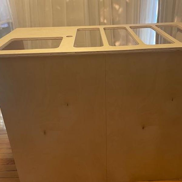 Ematik Charcuterie Cart Mobile Foldable Snack Bar Catering Display ...