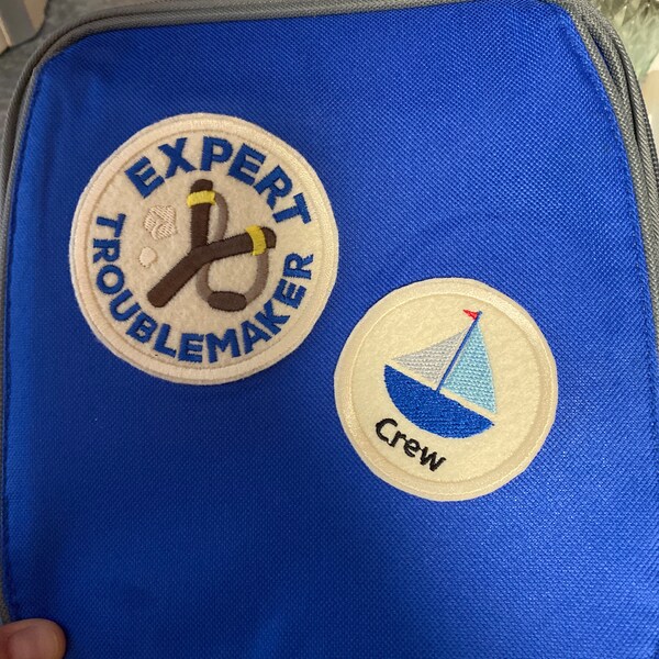Expert Troublemaker Embroidery Patch - Felt Patches, Ironon, Sew on ...