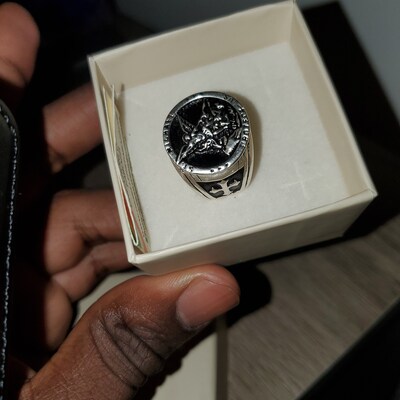 Tau Ring, Seal of St. Francis - Etsy