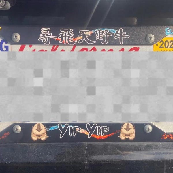 Kiki's Delivery Service Inspired Soot Sprite Cute License Plate Frame ...