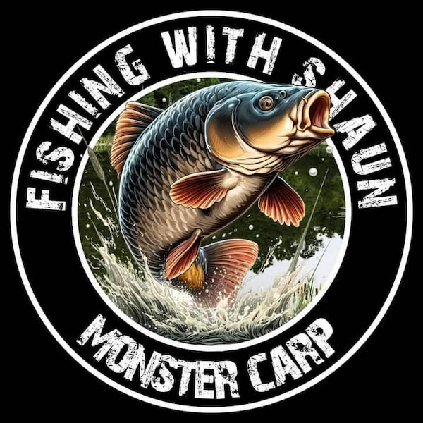 Common Carp Sublimation Design Jumping Carp Png Transparent Background ...