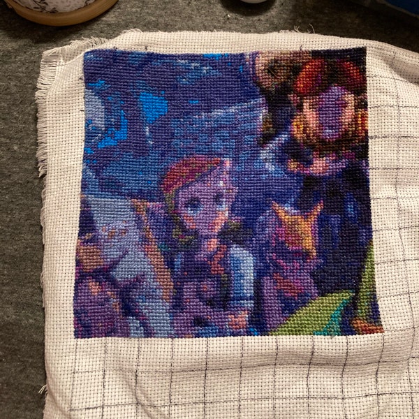 League of Legends Jinx Cross Stitch Pattern - Etsy