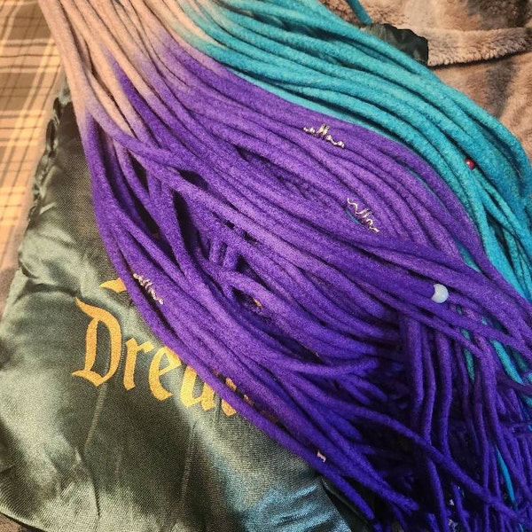 Synthetic Dreads Double Ended or Single Ended Dreadlocks olive Tree ...