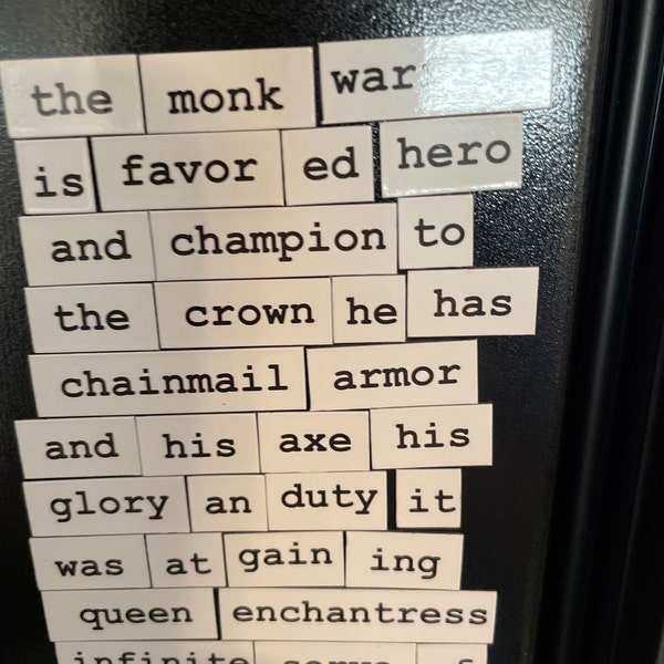 Poetry Tiles - 632 Piece Kids Word Play Kit - Explore Reading, Writing ...