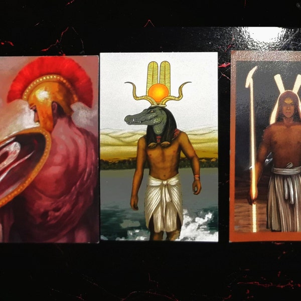 Sobek Prayer Card - Etsy