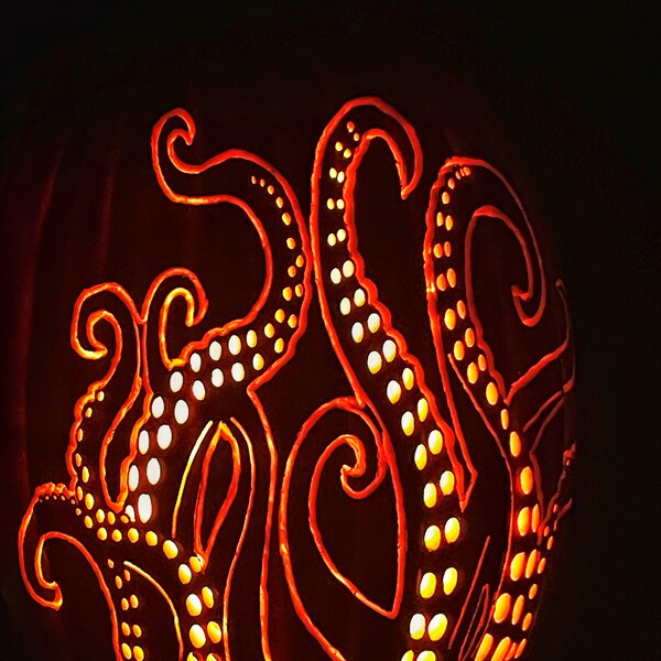 Hand Carved Bob From Beetlejuice on a Foam Pumpkin for Halloween ...