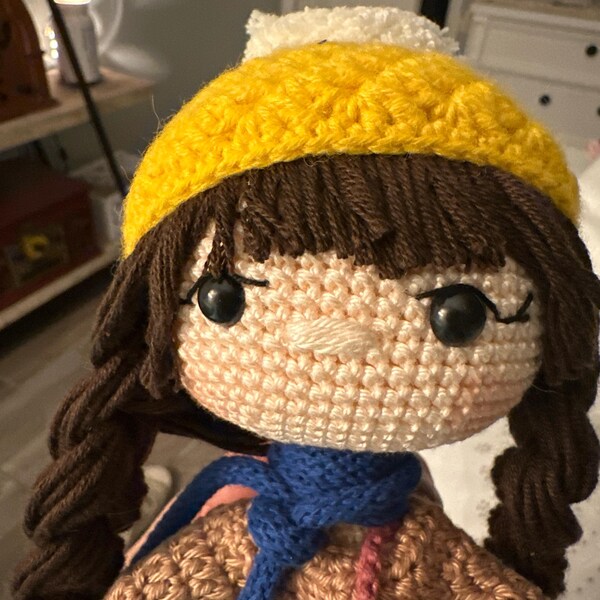 Crochet M3GAN Doll, Stuffed Megan Doll, Handmade Megan Doll ...