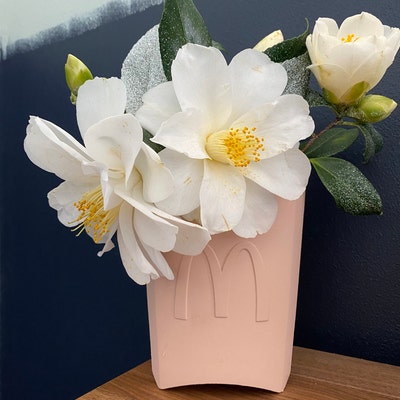 SAMPLE SALE Fleurs Des Frites PASTEL Wall & Table Vase - Etsy