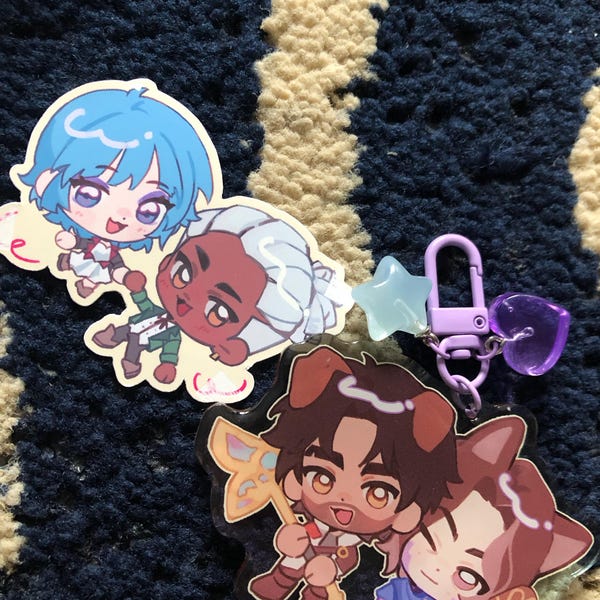 ARCANE Acrylic Keychain - Etsy