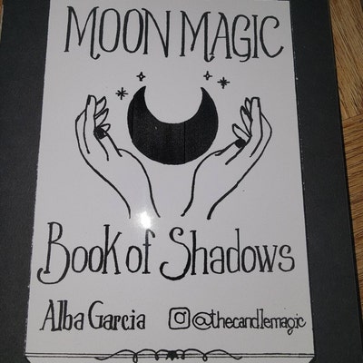 Moon Magic Book of Shadows - Etsy