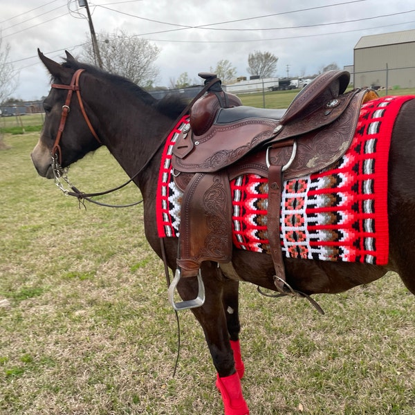 HASHTACK EQUINE 100% NEWZEALAND Wool Horse Saddle Blanket/pad(all Size ...