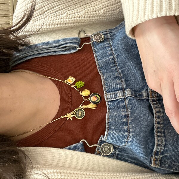 Build Your Own Custom Charm Necklace Customizable Charm Necklace Custom ...