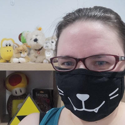 Cute Cat Mask Cat Face Mask Cute Mouth Masks Womens Mouth Mask - Etsy