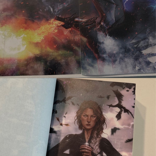 Lightning Wielder Page Overlay - Officially Licensed Fourth Wing the ...