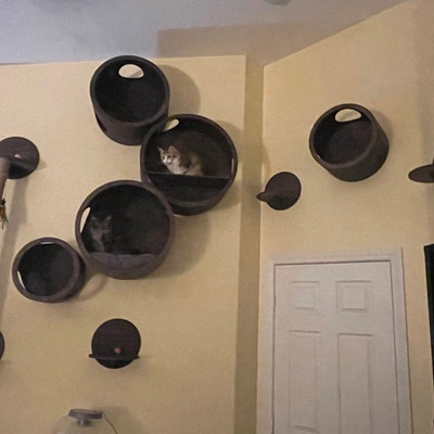 SET HUIZEN voor KATTEN, Modern Cat Furniture, Cadeau voor Cat Lover ...