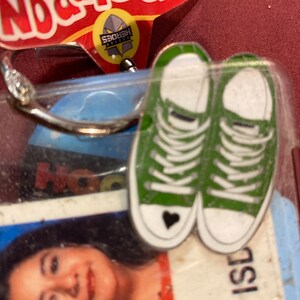 Proceeds Donated to END GUN VIOLENCE, Green Converse Enamel Pin, 1.5 ...