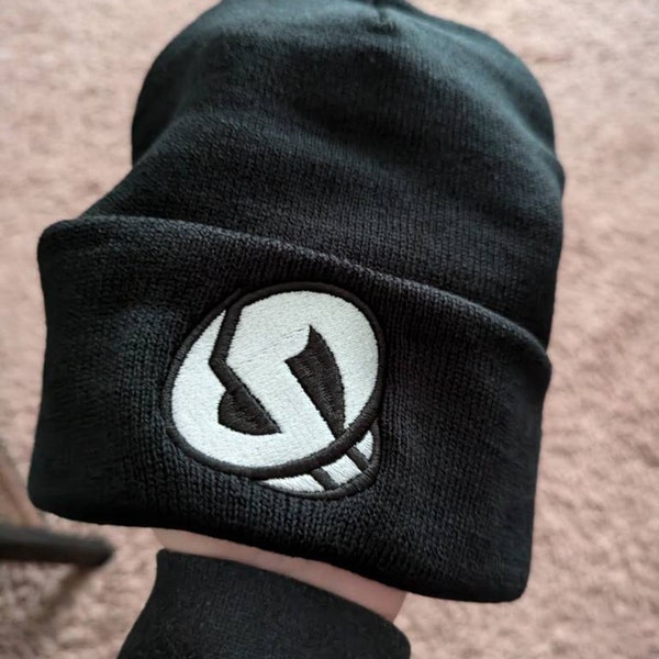 Team Rocket | Embroidered Black Cuffed Beanie | Multiple Styles | Men ...