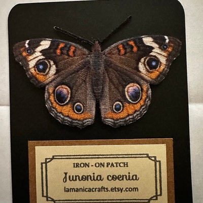 Iridescent Realistic Moth Embroidery Applique / High Quality Iron on ...