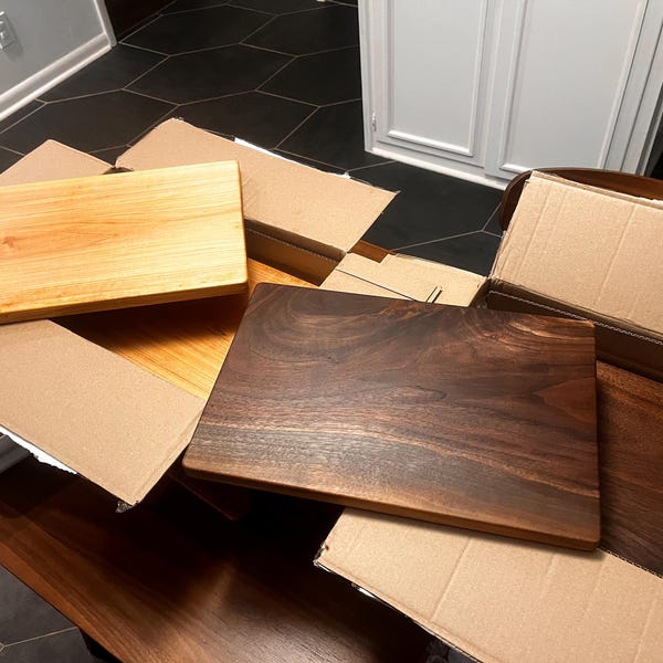 Black Walnut Bread Box - Etsy