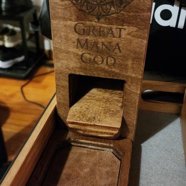 Personalized Engraved Wood Dungeon Master Screen, Custom D&D DM Screen ...