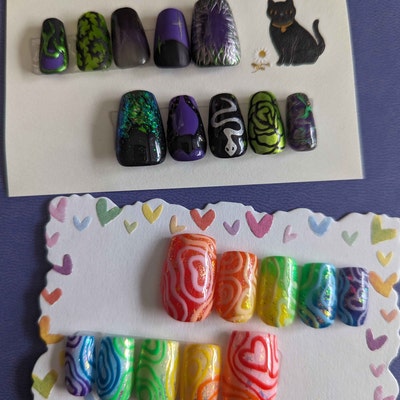Crazy for Conchas Concha Pan Dulce Press on Nails Luxury Nails Handmade ...