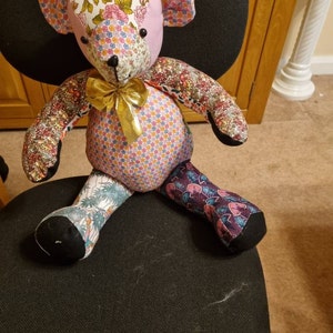 Simple Memory Bear Pattern 18 Easy Bear Pattern Memorial Bear Sewing ...