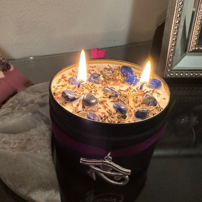 Yule Candle/holiday Candle/wheel of the Year/ritual - Etsy