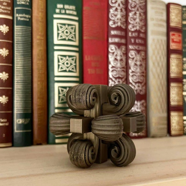 Athena Lock - 3d Printed Puzzle Toy for Children and Adults - Etsy
