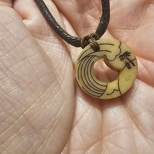 Personalized Surfer Necklace, Mens Surf Jewelry, Boho Ocean Rope ...