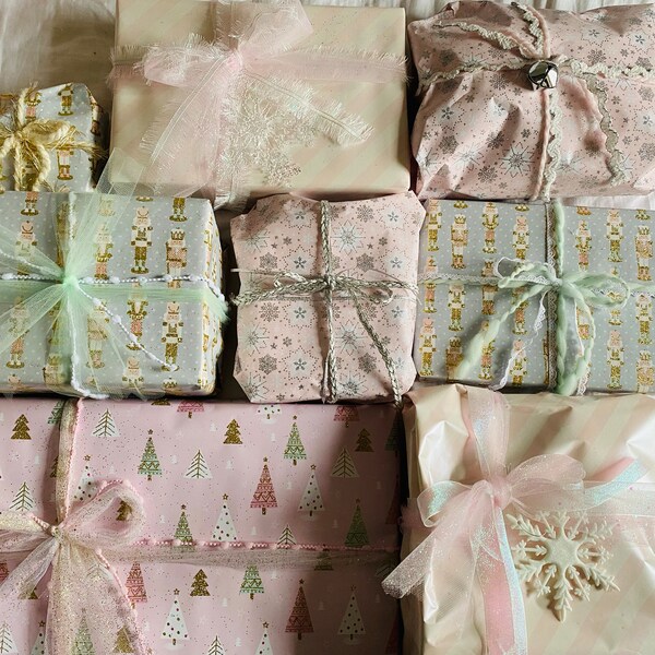 Pastel Nutcracker Gift Packaging Kit / Nutcracker Gifts / Gift Wrapping ...