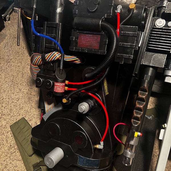 Life-size Spirit Halloween Proton Pack & Neutrona Wand Labels - Etsy